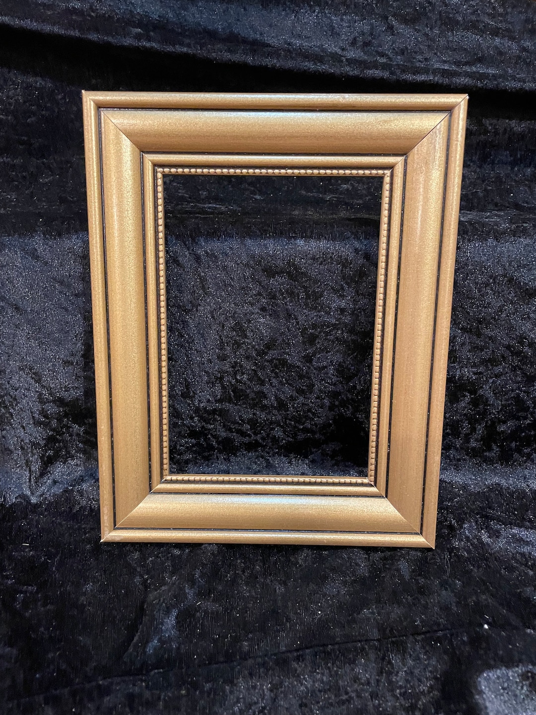 Thin Muted Gold Picture Frames Made From Vintage Wood Moulding Variety ...