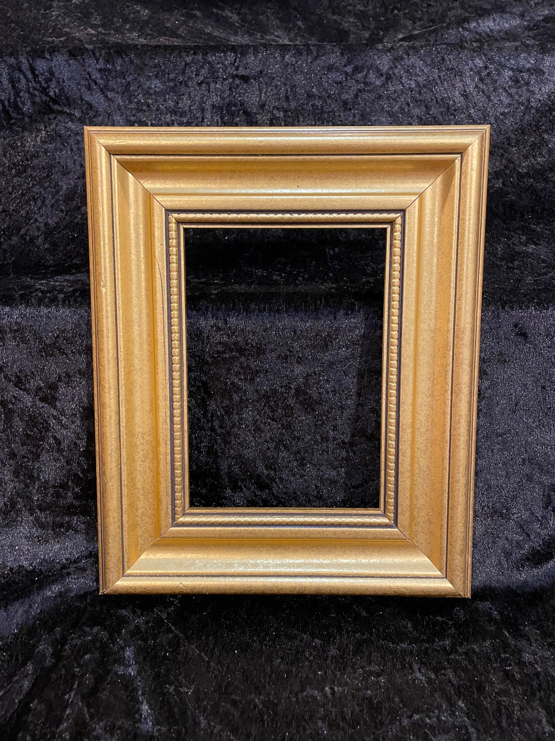 Classic Gold Bead - Vintage Wooden Picture Frames - Variety of Sizes - Etsy