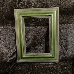 Tiny Home Black and Green Vintage Wooden Picture Frames - Variety of ...