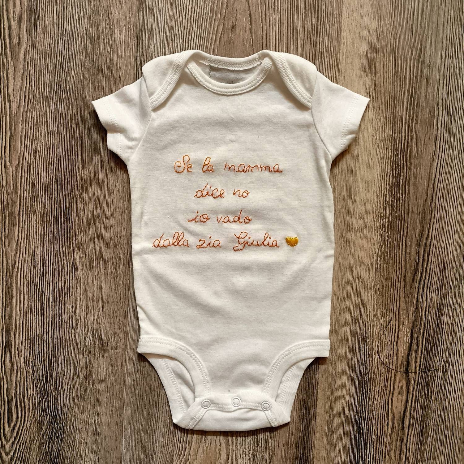 Body ricamato a mano - Etsy Italia