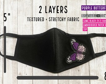 Butterfly face mask | Etsy