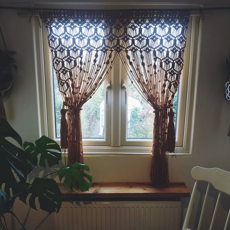Macrame Window - Etsy