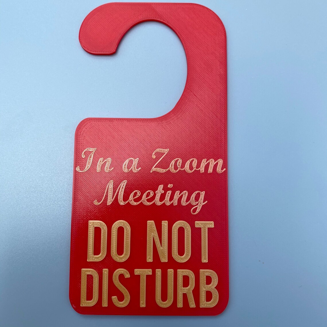 Door Hanger in a Zoom Meeting Do Not Disturb. Universal - Etsy