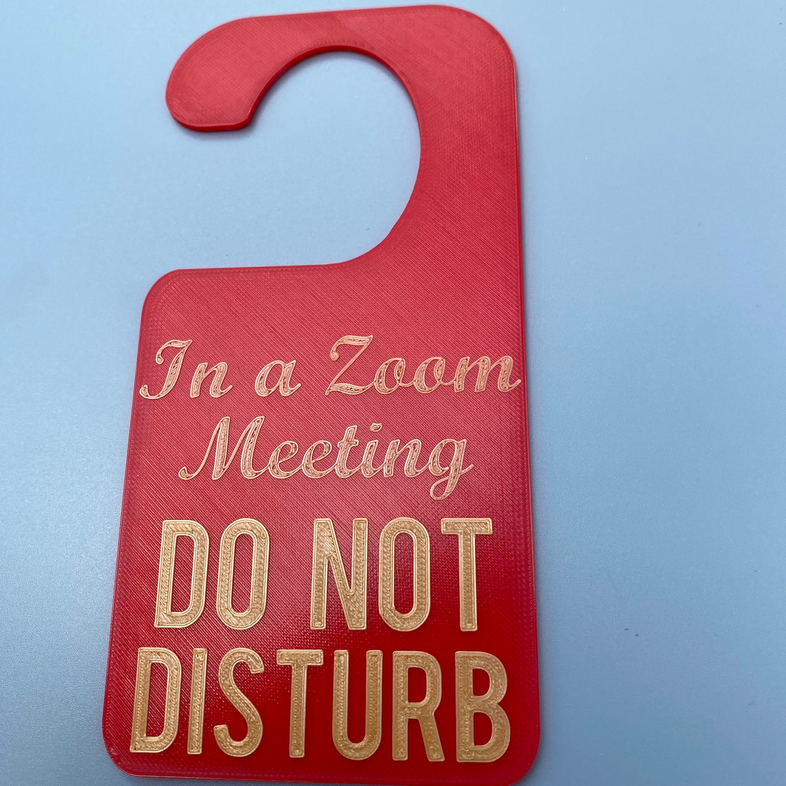 Door Hanger in a Zoom Meeting Do Not Disturb. Universal - Etsy