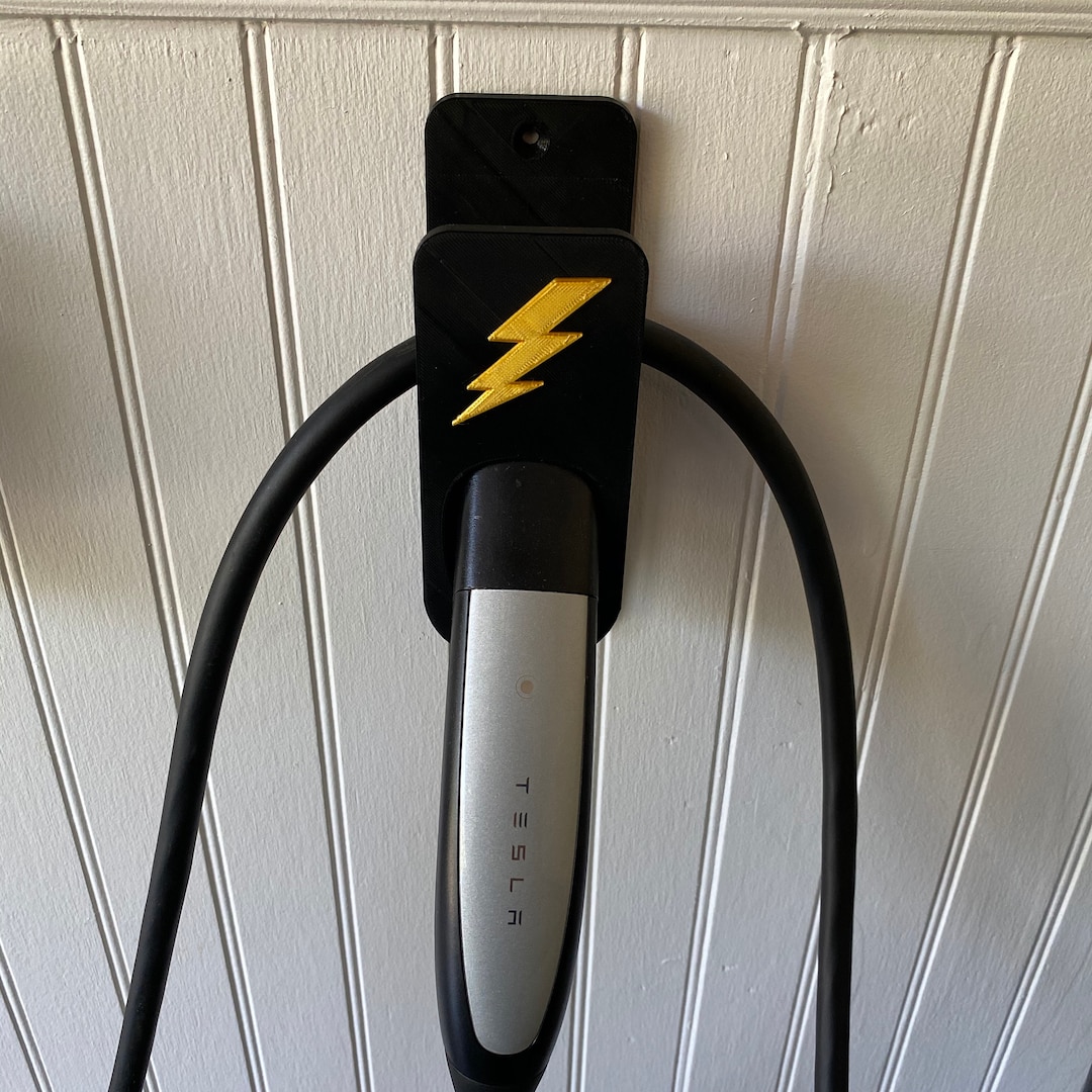 Tesla Charger Holder for Tesla Model S/3/X/Y Mobile Charging Cable ...