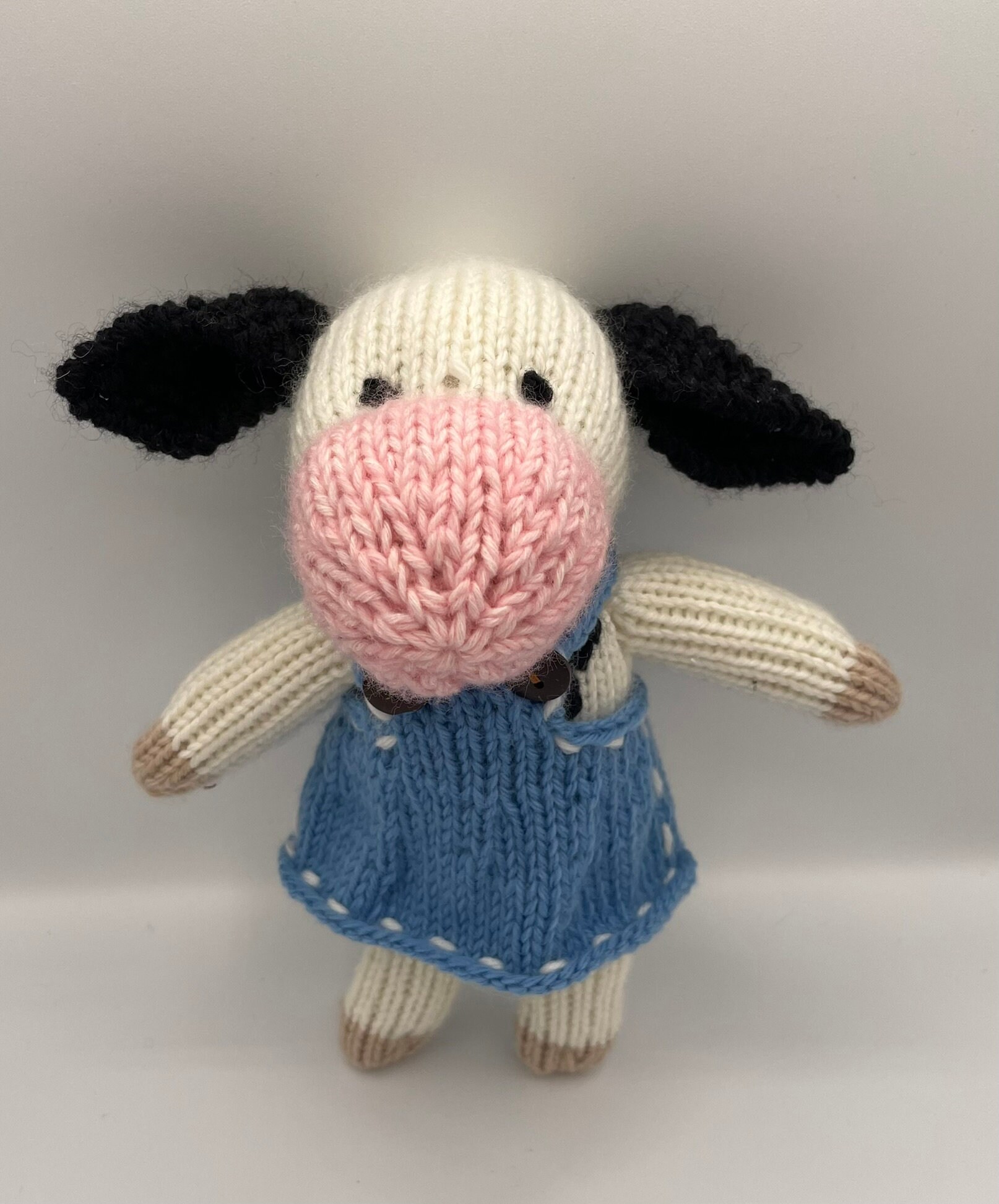 Cow Knitting Pattern - Etsy