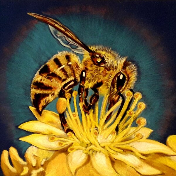 Honeybee Art - Etsy