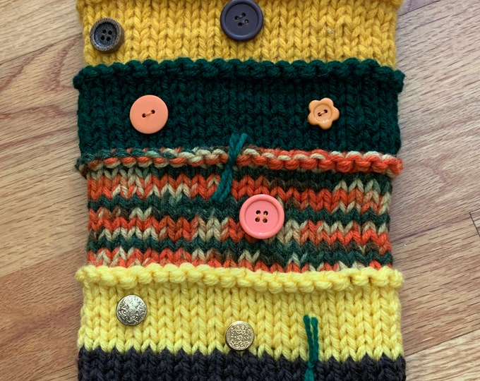 Fidget Twiddle Muff - Hand Knit - Etsy