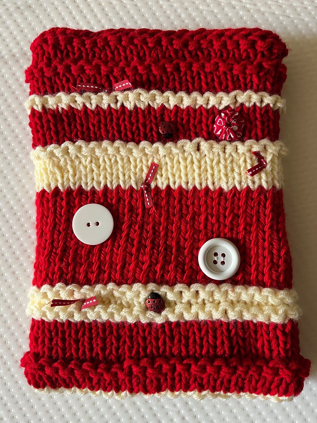 Therapeutic Fidget Twiddle Muff/cuff. Hand Knit and Fully Lined - Etsy