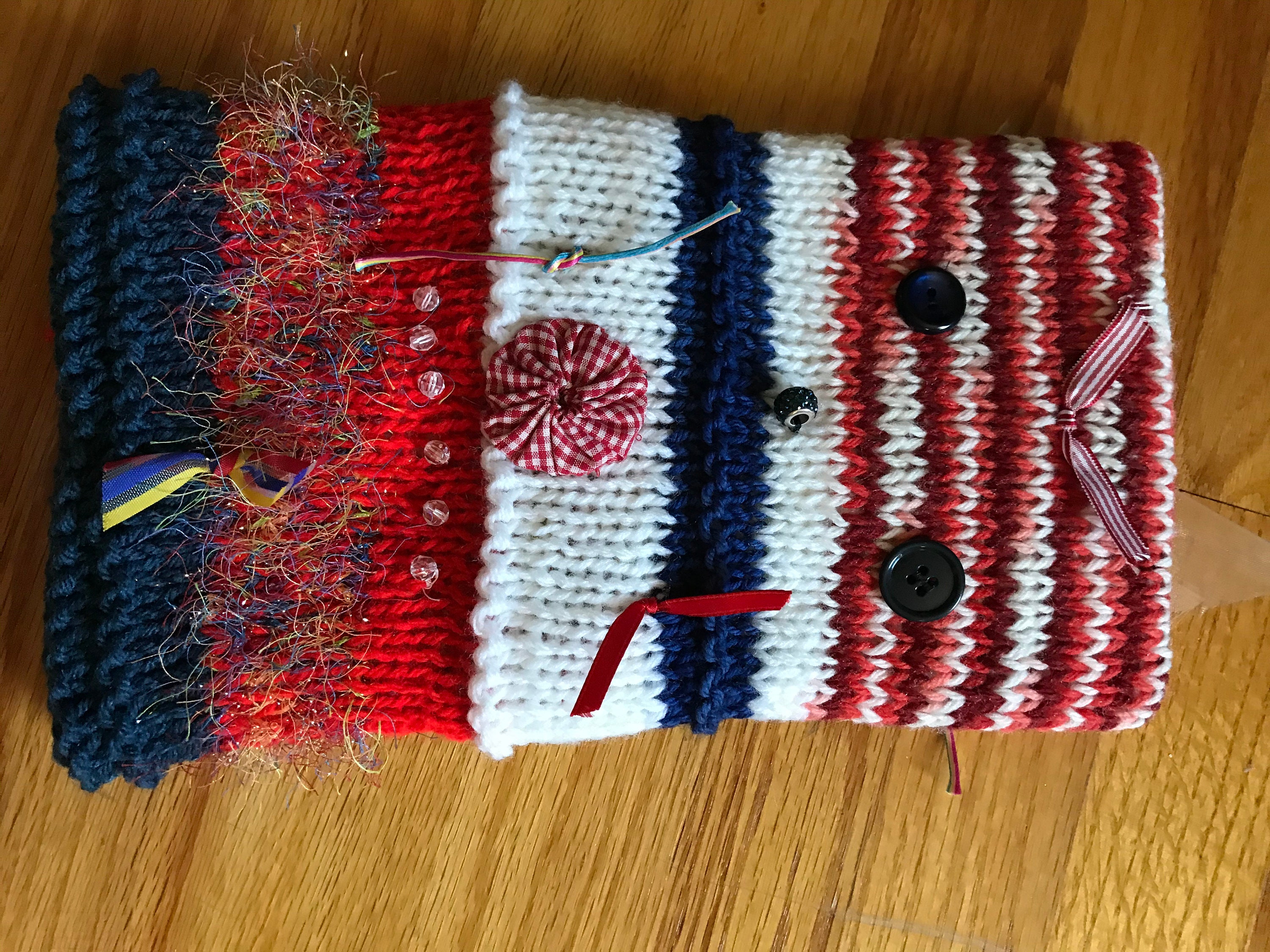 Fidget Twiddle Muff Hand Knit - Etsy Canada