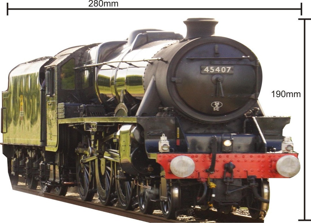 STEAM TRAIN CLOCK. Collectors Clock. the Perfect Gift - Etsy