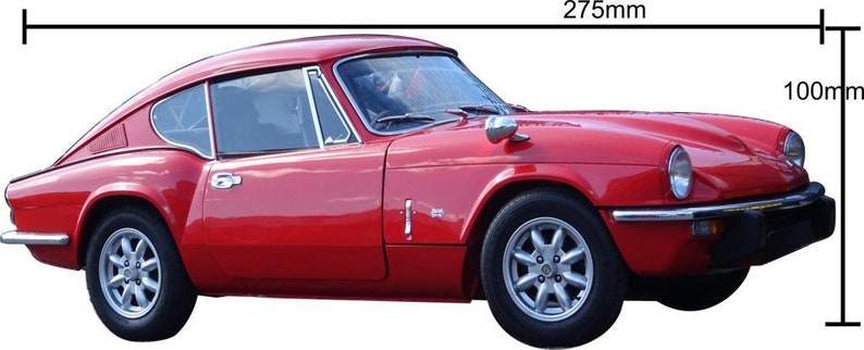 Triumph GT6. Car Clock. GT6 Clock - Etsy