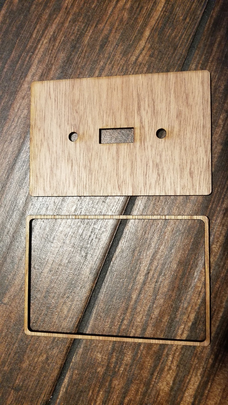 Light Switch Covers Laser Cut File Glowforge Single Double - Etsy