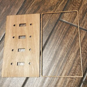 Laser Cut Light Switch Covers - Single/double/triple Gang (digital ...