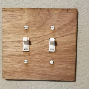 Light Switch Covers - Laser Cut File Glowforge Single Double Triple or ...