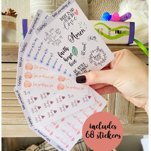 Bible Verse Stickers Bible Journaling Stickers Christian - Etsy