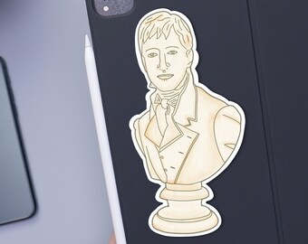 Pemberley, Pride and Prejudice Mr. Darcy Sticker - Etsy