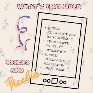 Coastal Granddaughter Printable Kindle Insert for Clear Case | Kindle Insert | Kindle Paperwhite ...