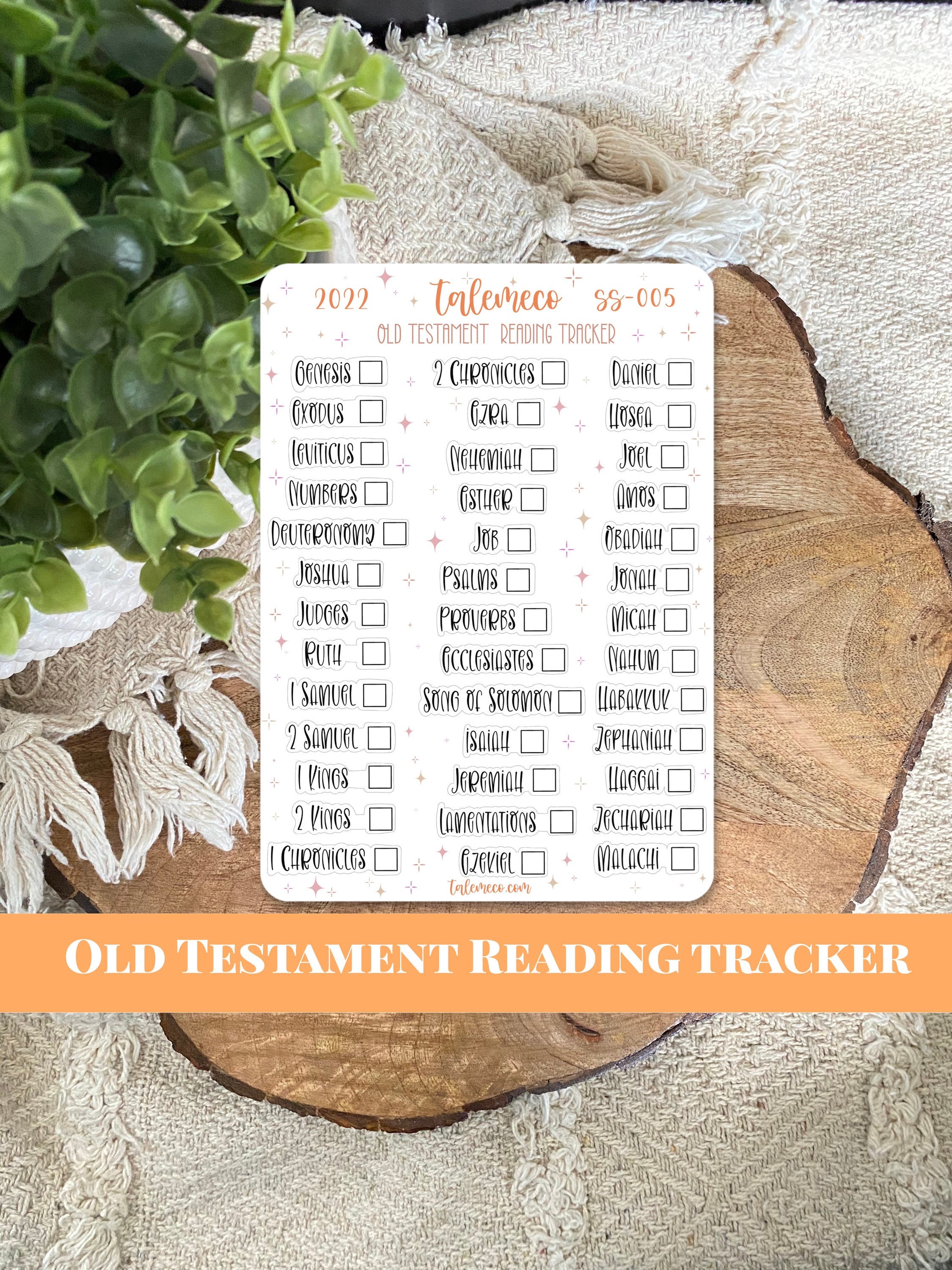 Old Testament Bible Journaling Stickers Christian Planner - Etsy