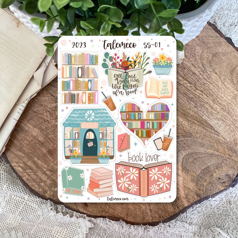 Bookish Planner - Etsy
