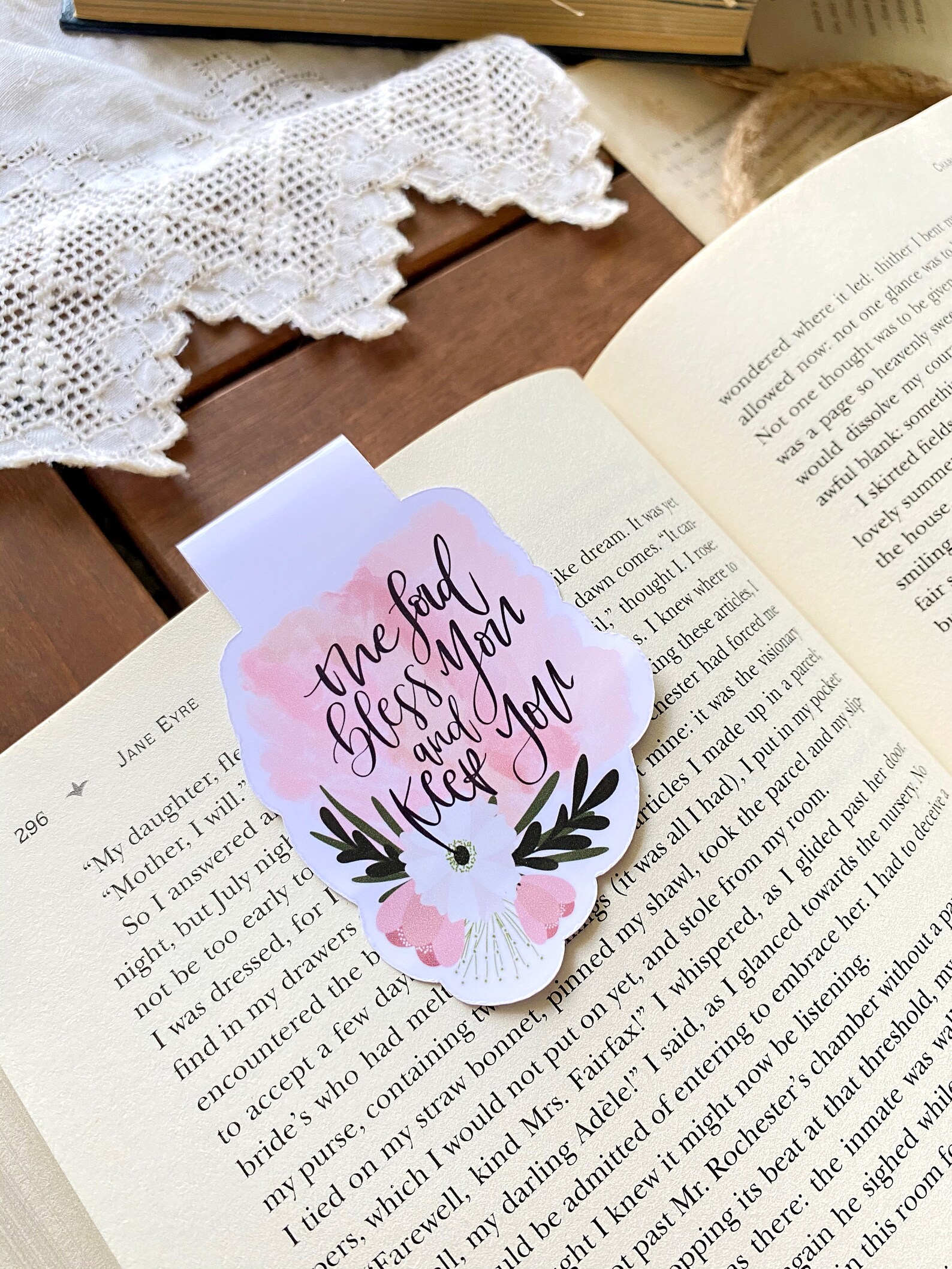 The Blessing Magnetic Bookmark Watercolor Bookmark Christian - Etsy