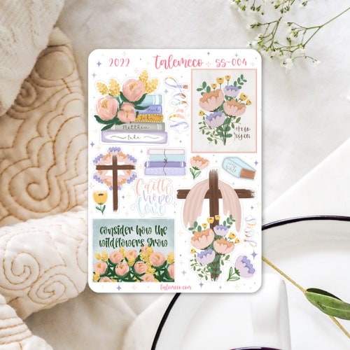 Bible Verse Stickers Bible Journaling Stickers Christian - Etsy