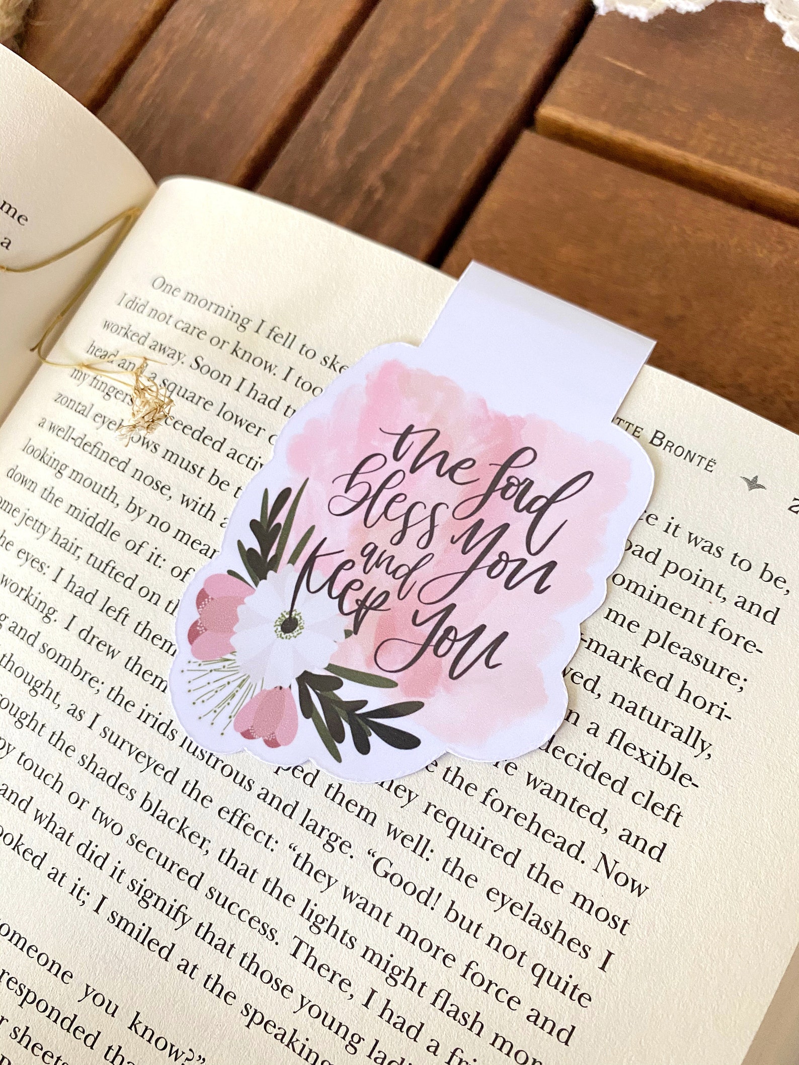 The Blessing Magnetic Bookmark Watercolor Bookmark Christian - Etsy