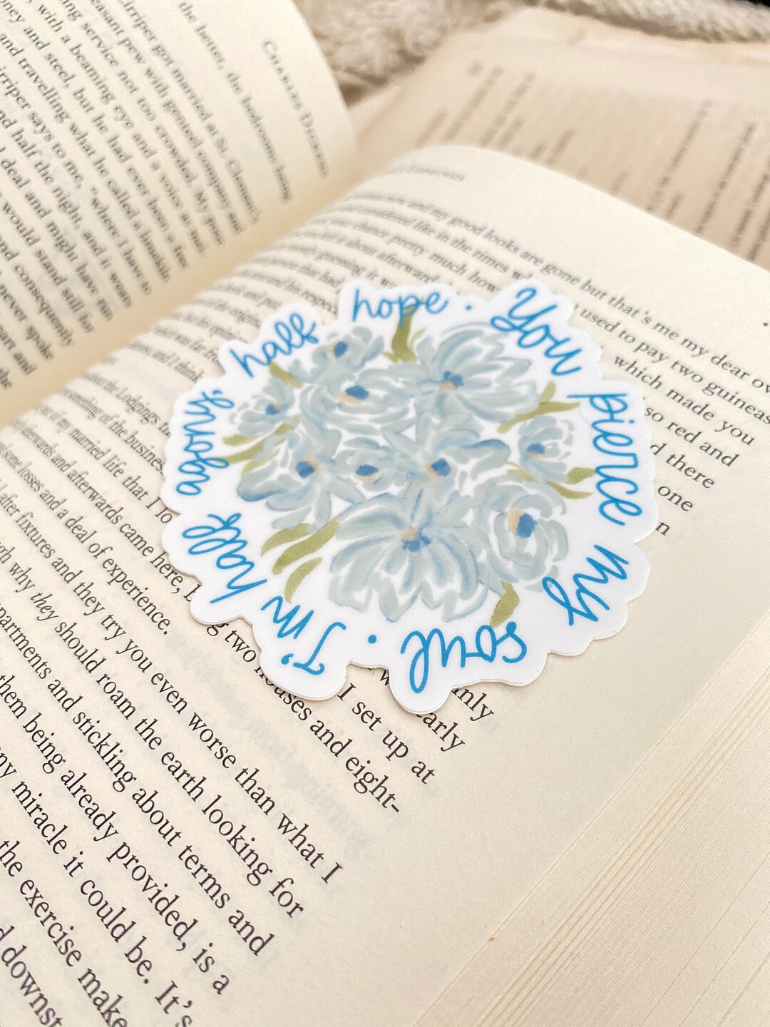 Jane Austen Sticker, You Pierce My Soul, Persuasion Sticker, Jane ...