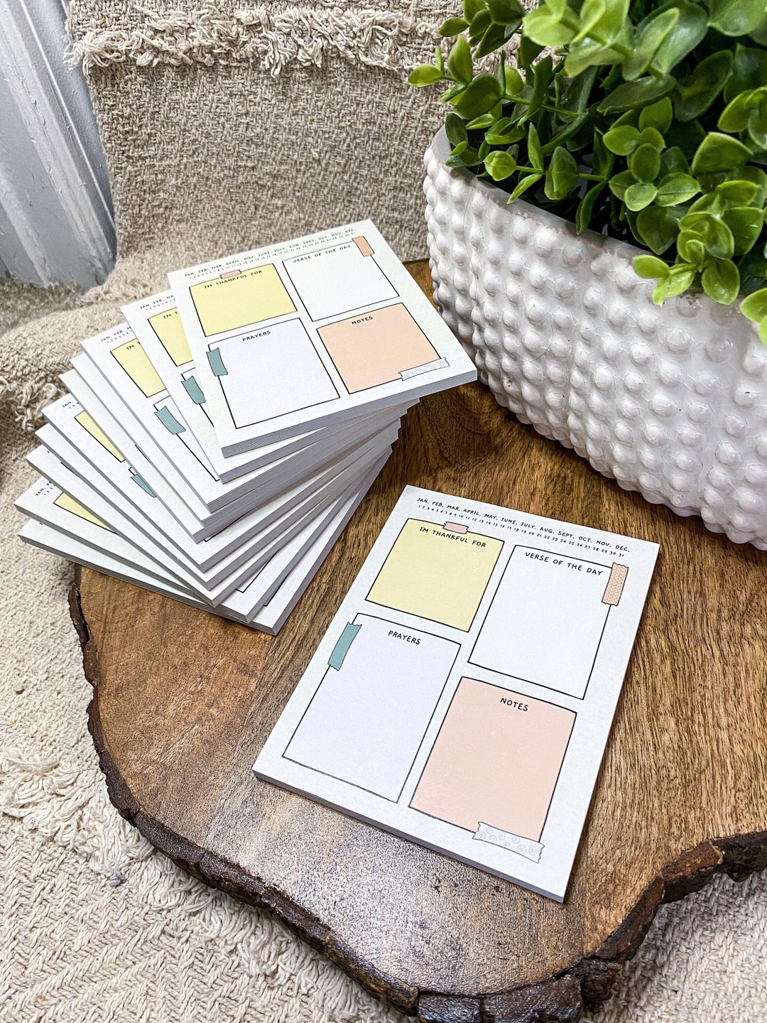 Devotional Notepad, Daily Devotional, Devotional Template, Devotional ...