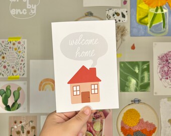 Printable Welcome Home Greeting Card 5x7 Digital Download - Etsy