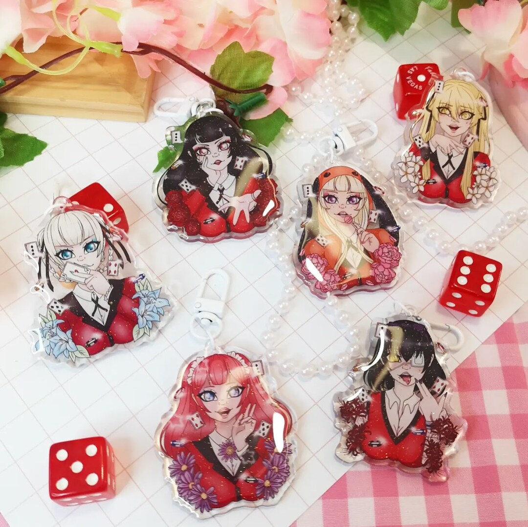 Kakegurui Keychain - Etsy