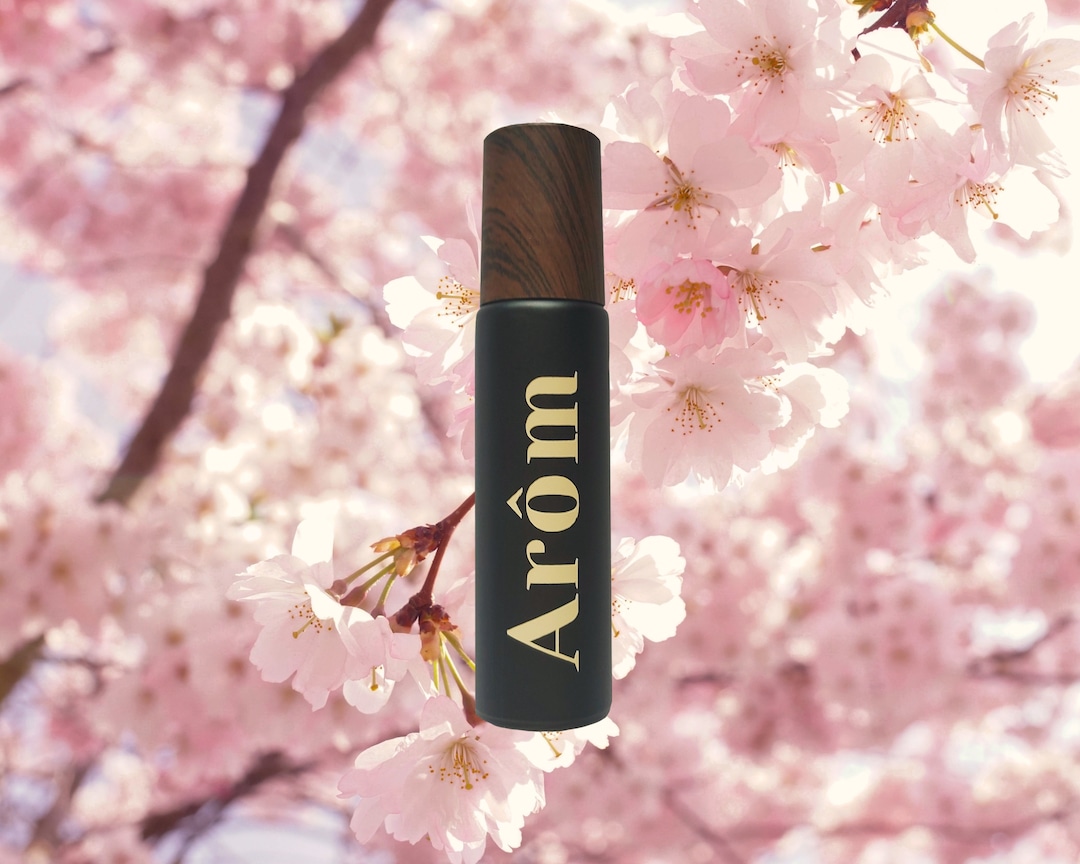 Sakura Perfume Oil - Light Cherry Blossom Perfume for Spring - Roll on ...