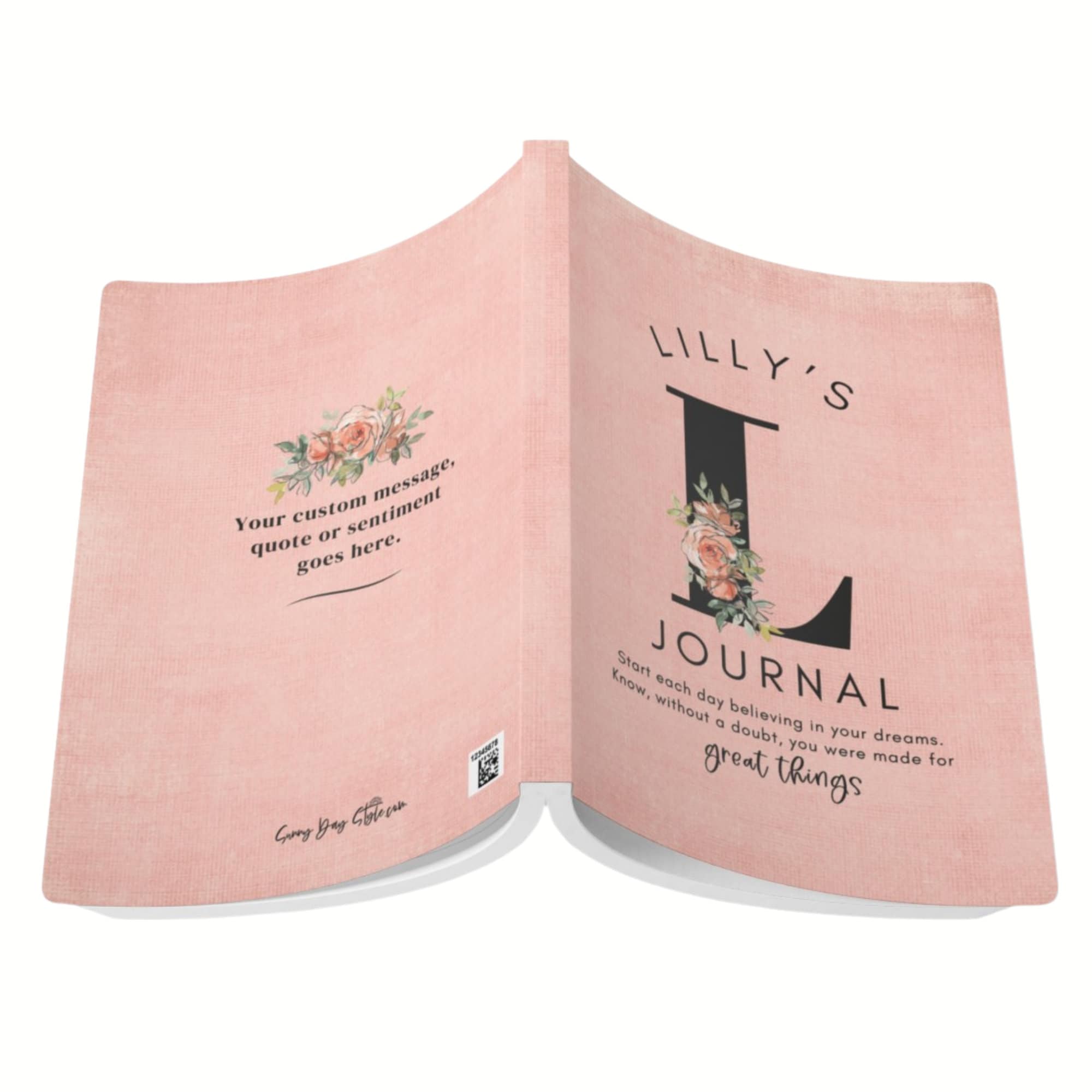 Custom Softcover Prayer Journal, Bible Study Notes Journal ...