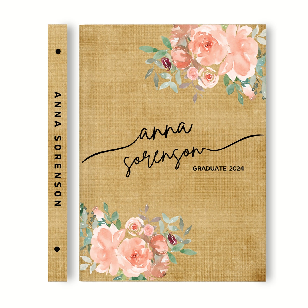 Personalized Graduation Journal for College, High School or Phd Grads ...