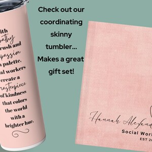 Unique Personalized Social Worker Gift, LCSW MSW Graduation Gift ...