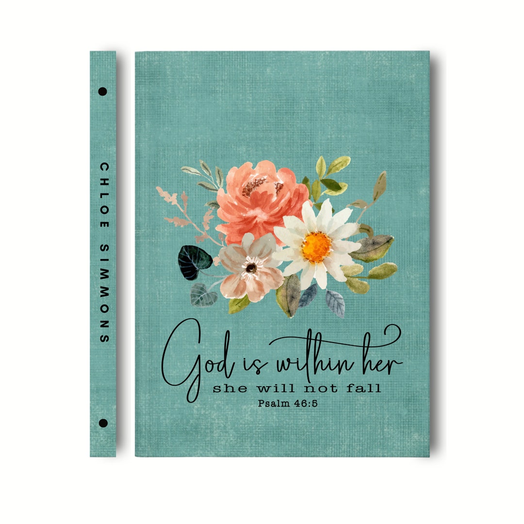 Personalized Christian Prayer Journal, Sermon Notes Notebook, Bible ...