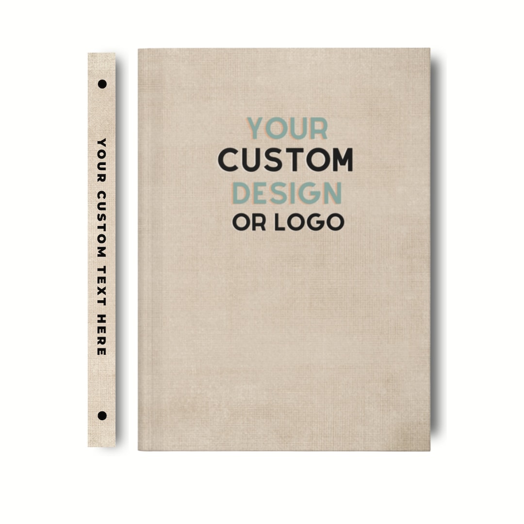 Custom Bulk Notebooks With Logo for Etsy Seller, Small Business Owner ...