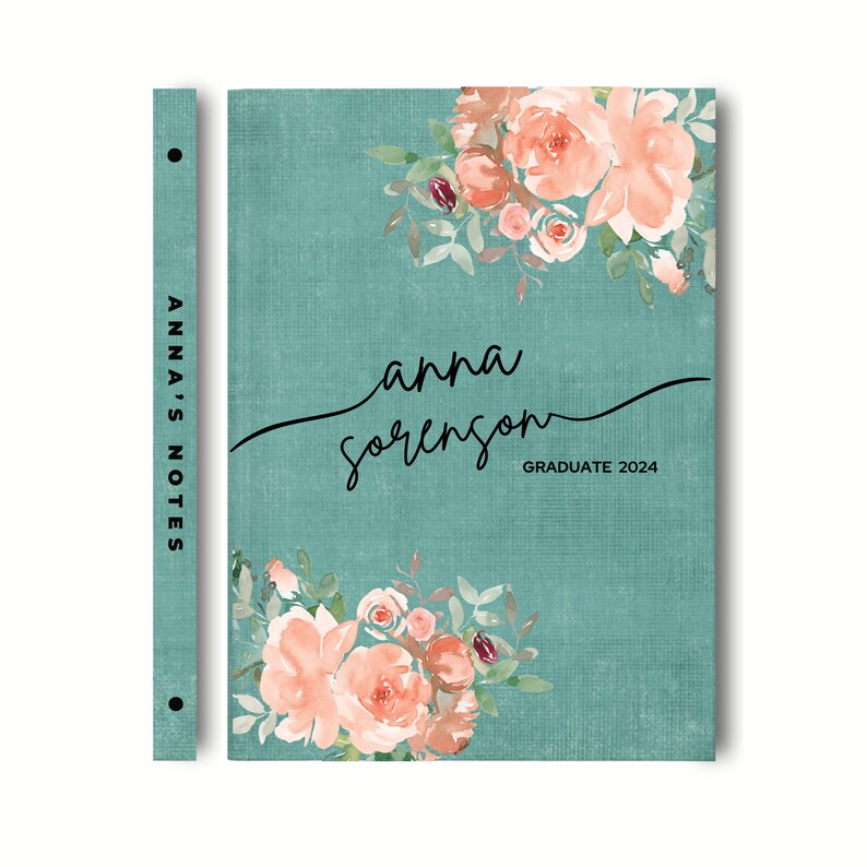 Personalized Graduation Journal for College, High School or Phd Grads ...