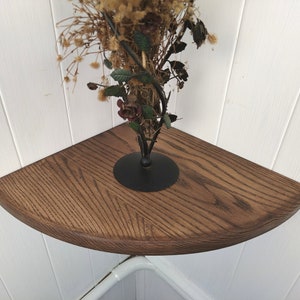 Corner Shelf, Corner Wall Shelf With Radius, Wall Mounted Shelf ...