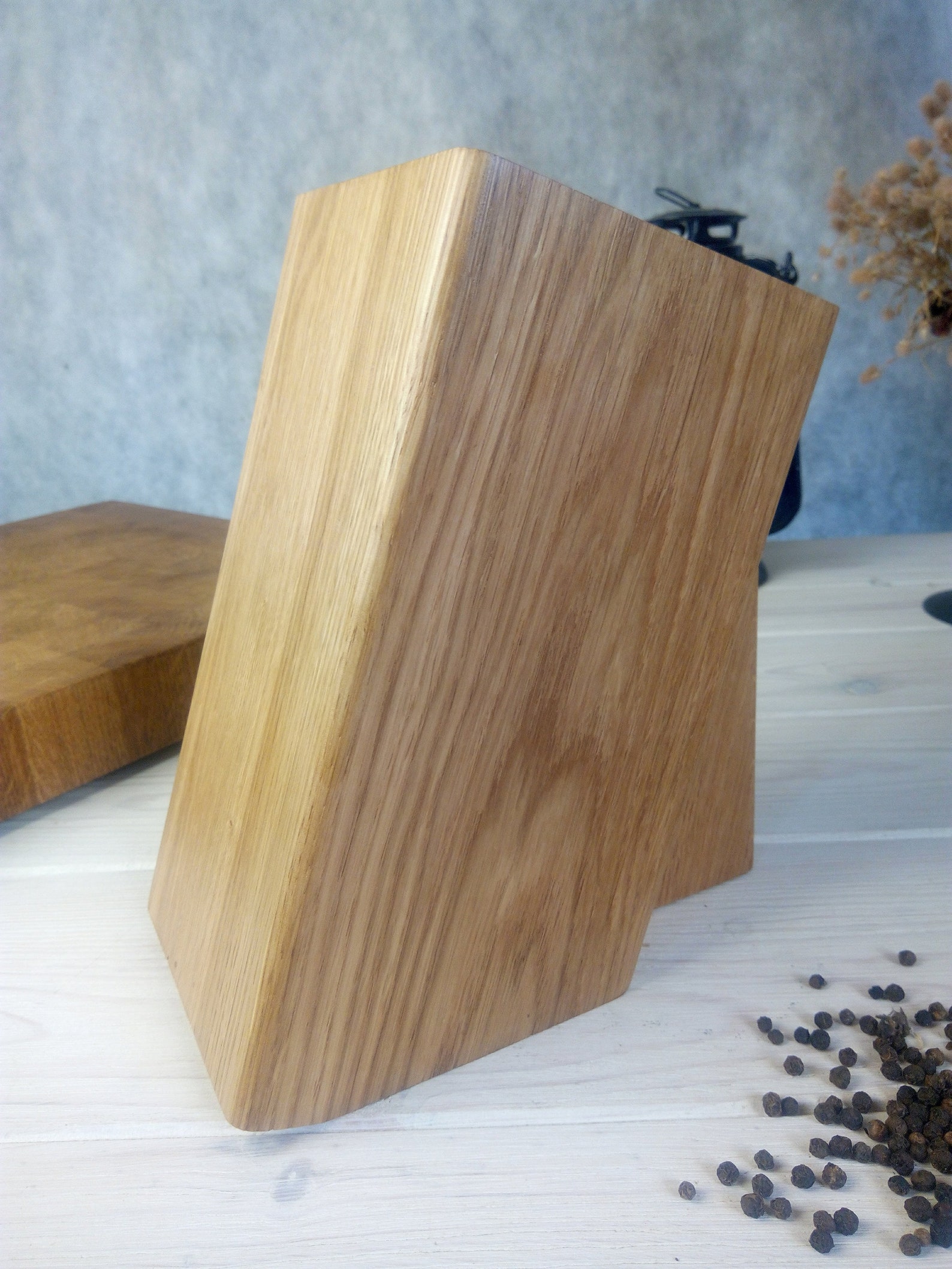 Custom Knife Block Handmade Knife Holder Housewarming Gift - Etsy