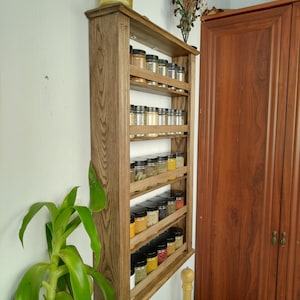 Spice Rack, Large Spice Rack, Coffee Mug Rack, Spice Organizer, Spice ...
