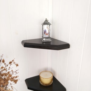 Corner Shelf, Corner Wall Shelf With Radius, Wall Mounted Shelf ...
