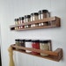 Spice Shelf, Wall Shelves, Large Spice Rack, Spice Organizer, Spice ...
