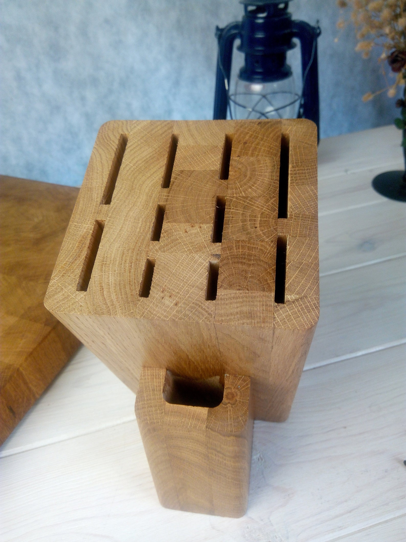 Custom Knife Block Handmade Knife Holder Housewarming Gift - Etsy
