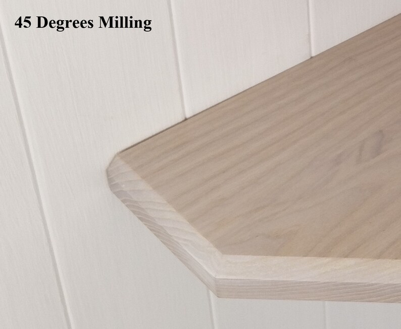Corner Shelf Corner Wall Shelf With Radius Wall Mounted - Etsy