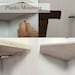 Corner Shelf, Corner Wall Shelf With Radius, Wall Mounted Shelf ...