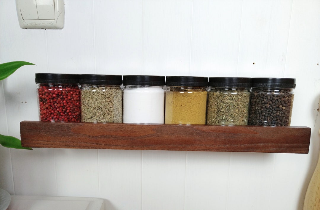 Wall Shelf, Floating Shelves, Spice Shelf, Spice Organizer, Spice Rack ...