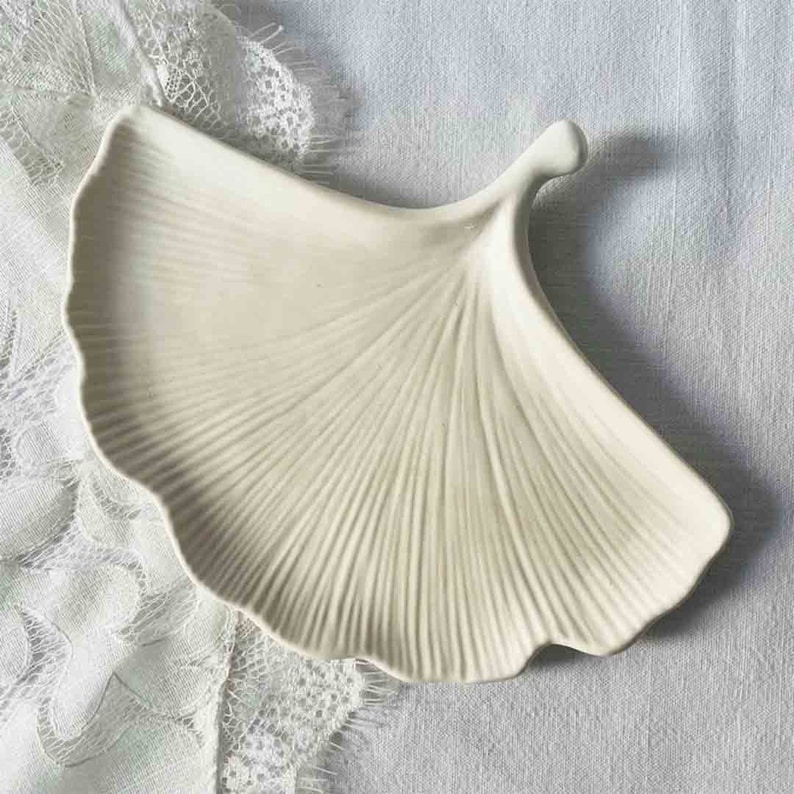 Decorative Ginkgo Leaf Tray Original Jewelry Entry Pocket - Etsy