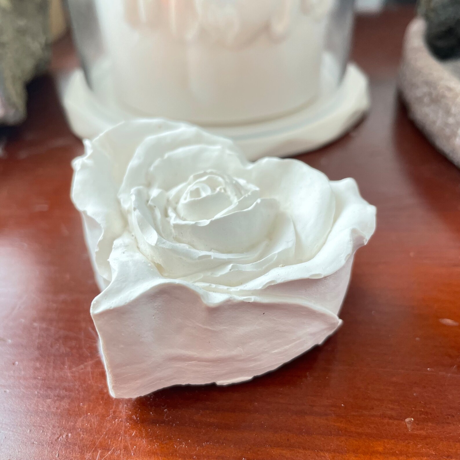 Rose Flower Scented Essential Oil Diffusers - Natural White Home ...