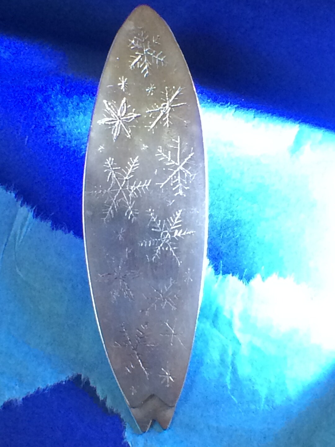 Silver Surfboard Bookmark - Etsy